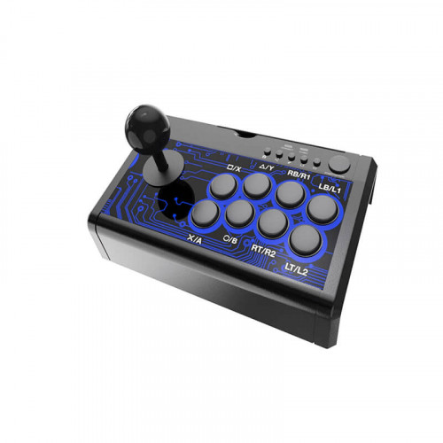 Dobe 7 In 1 Fighting Stick | Black | CHIPS